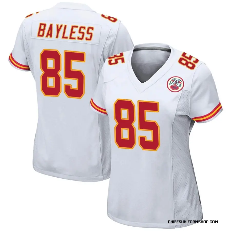 Nike Omar Bayless Kansas City Chiefs Women's Game White Jersey